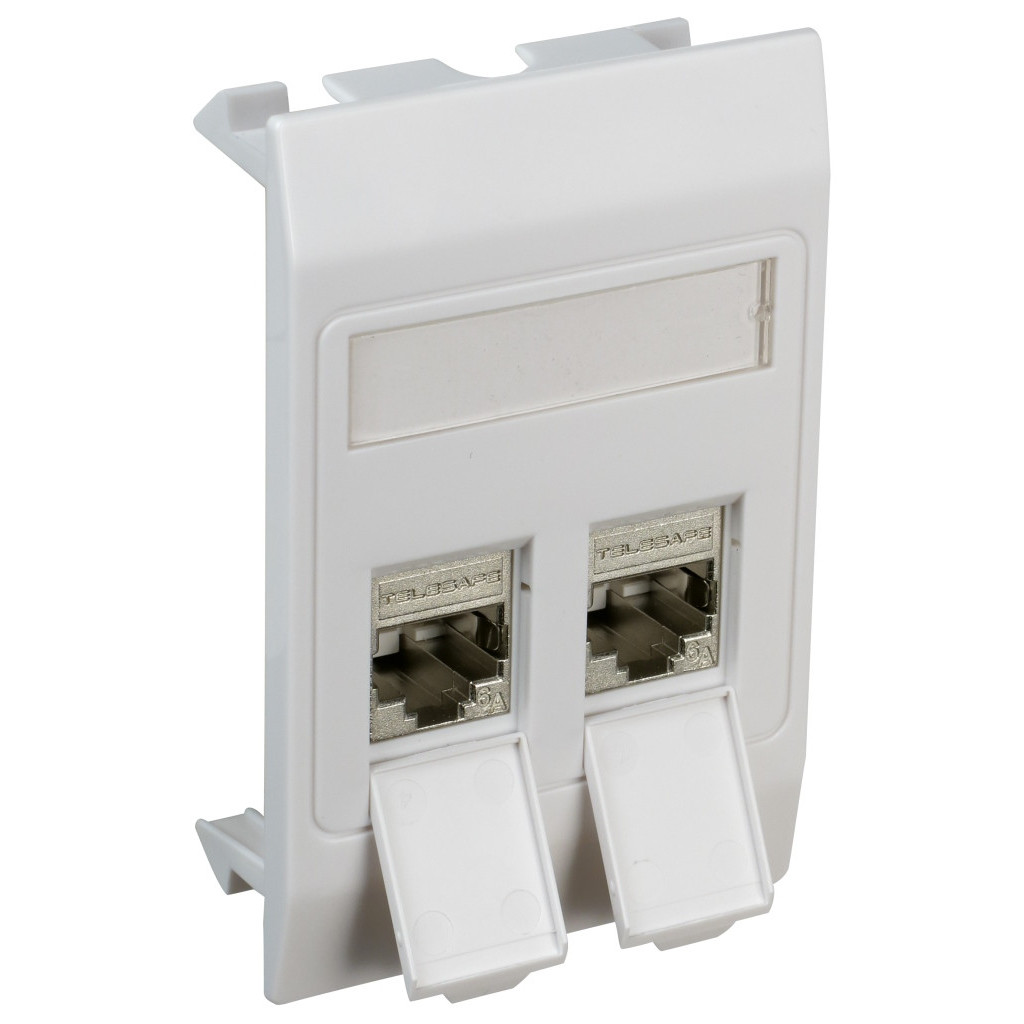 BC Outlet 2xRJ45 STP Cat6A TEK, Keystone - Sohome AS